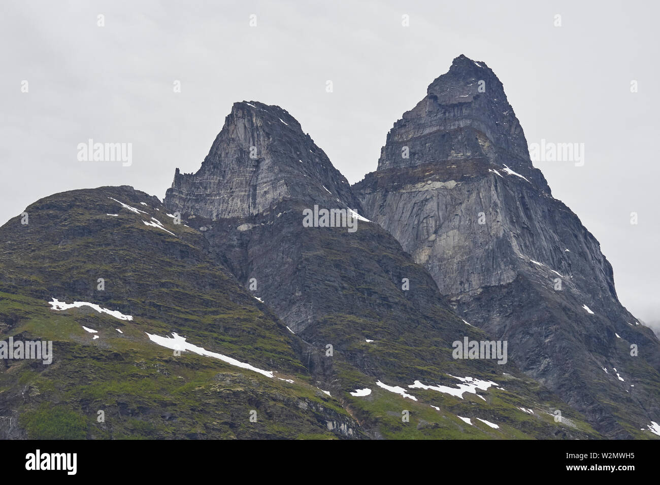 Otertind mountain in Signaldalen, Norway Stock Photo - Alamy