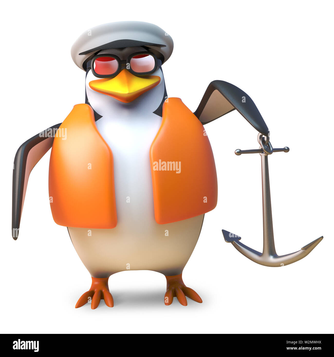 Cartoon anchor Cut Out Stock Images & Pictures - Alamy