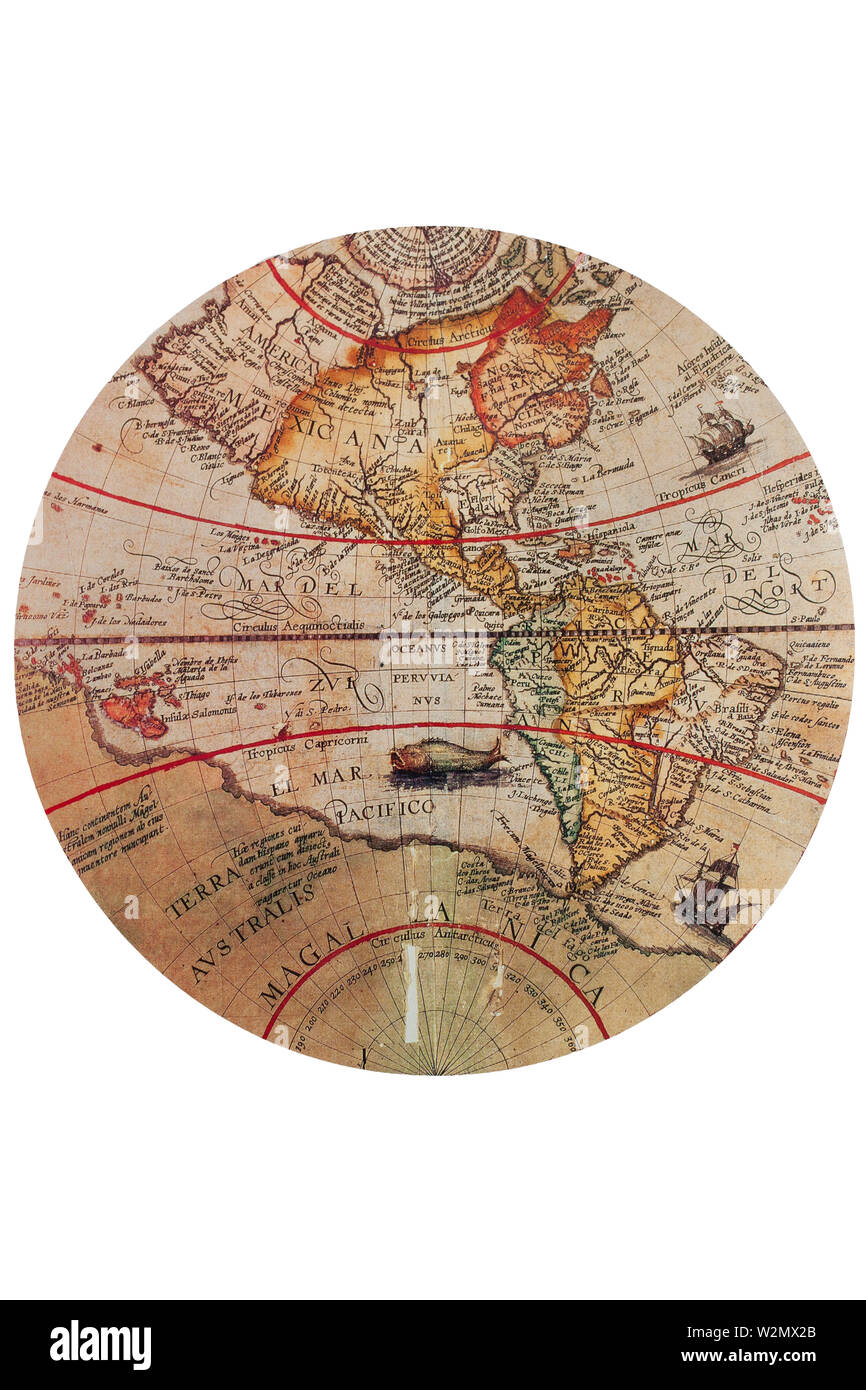 Map Of The Americas High Resolution Stock Photography and Images - Alamy