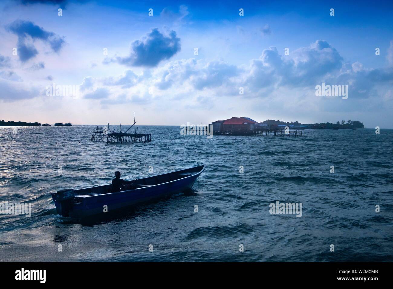 Fishing village in bintan hi-res stock photography and images - Alamy