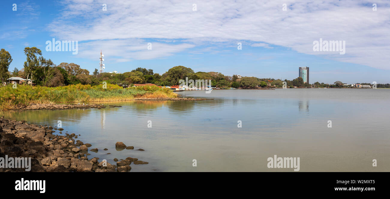 Lake Tana, source of the Blue Nile and the largest lake in Ethiopia ...