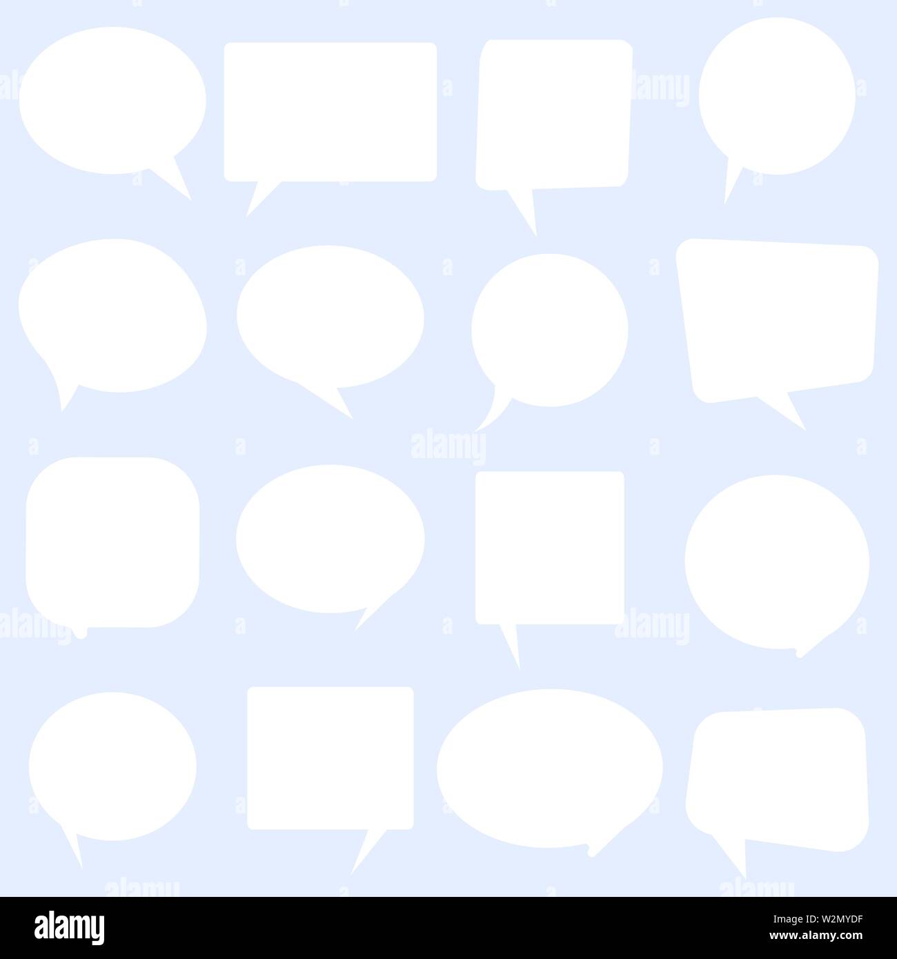 Speech bubbles icon group. Vector eps10 illustration Stock Vector Image ...