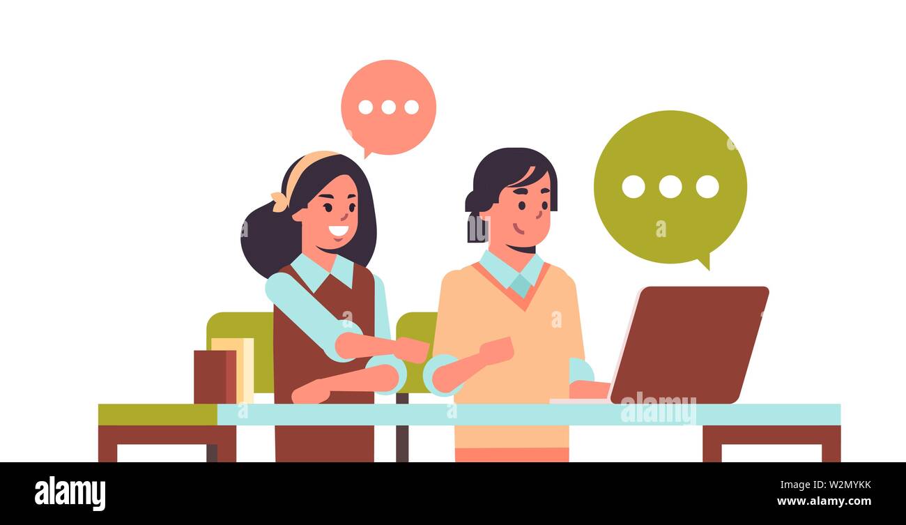 Homework teen male desk Stock Vector Images - Alamy