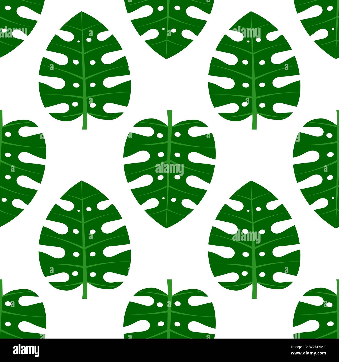 Monstera deliciosa houseplant Stock Vector Images - Alamy