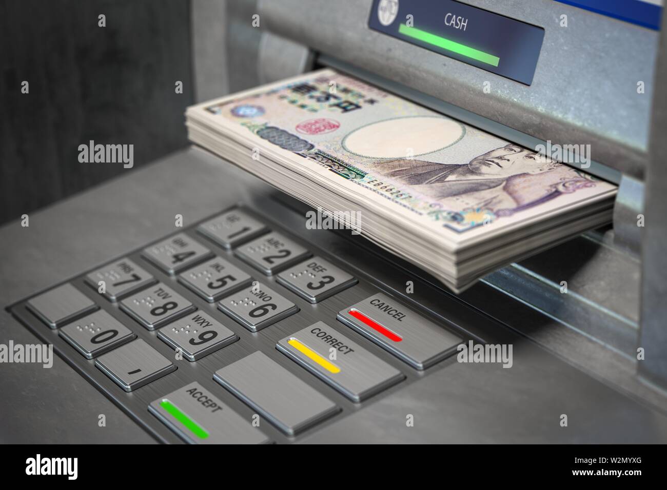 Japanese atm hi-res stock photography and images - Alamy
