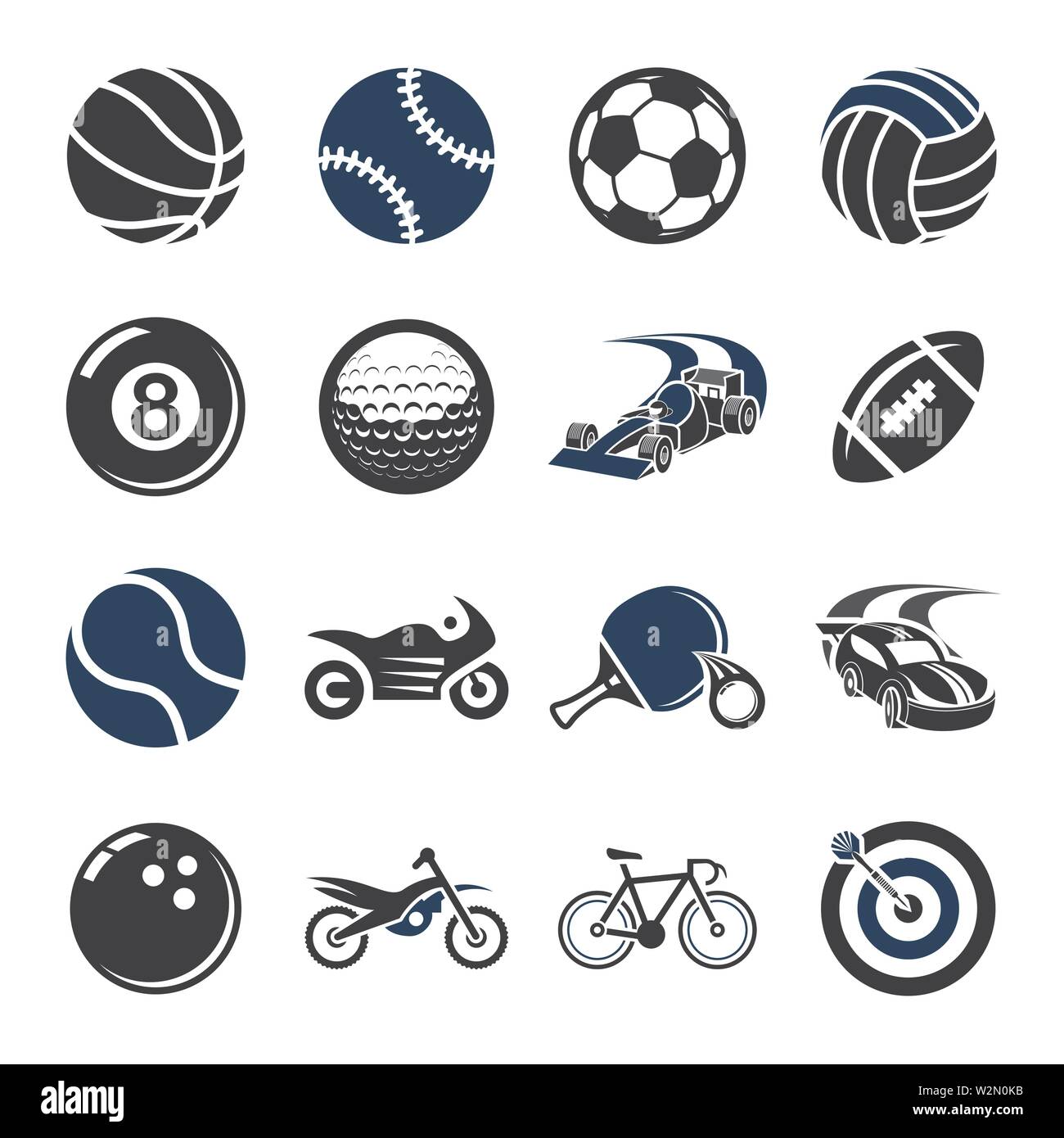 Sport icon set Stock Vector Image & Art - Alamy