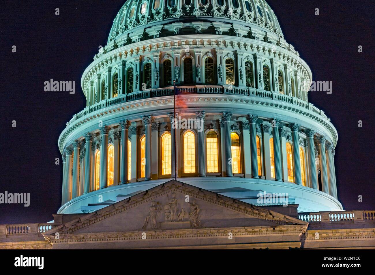 Federal evening america law destination symbol hi-res stock photography ...