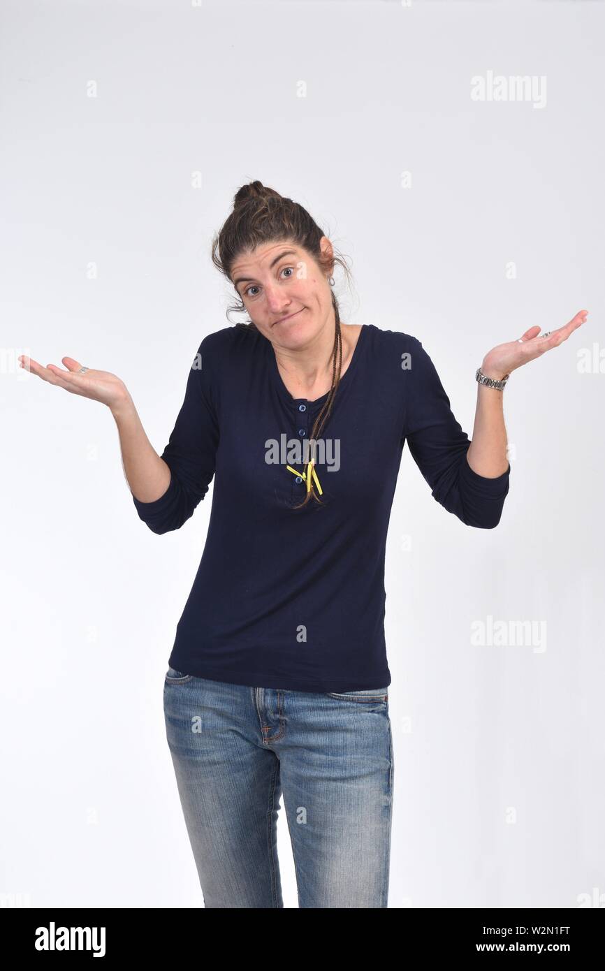 Doubt vertical hi-res stock photography and images - Alamy