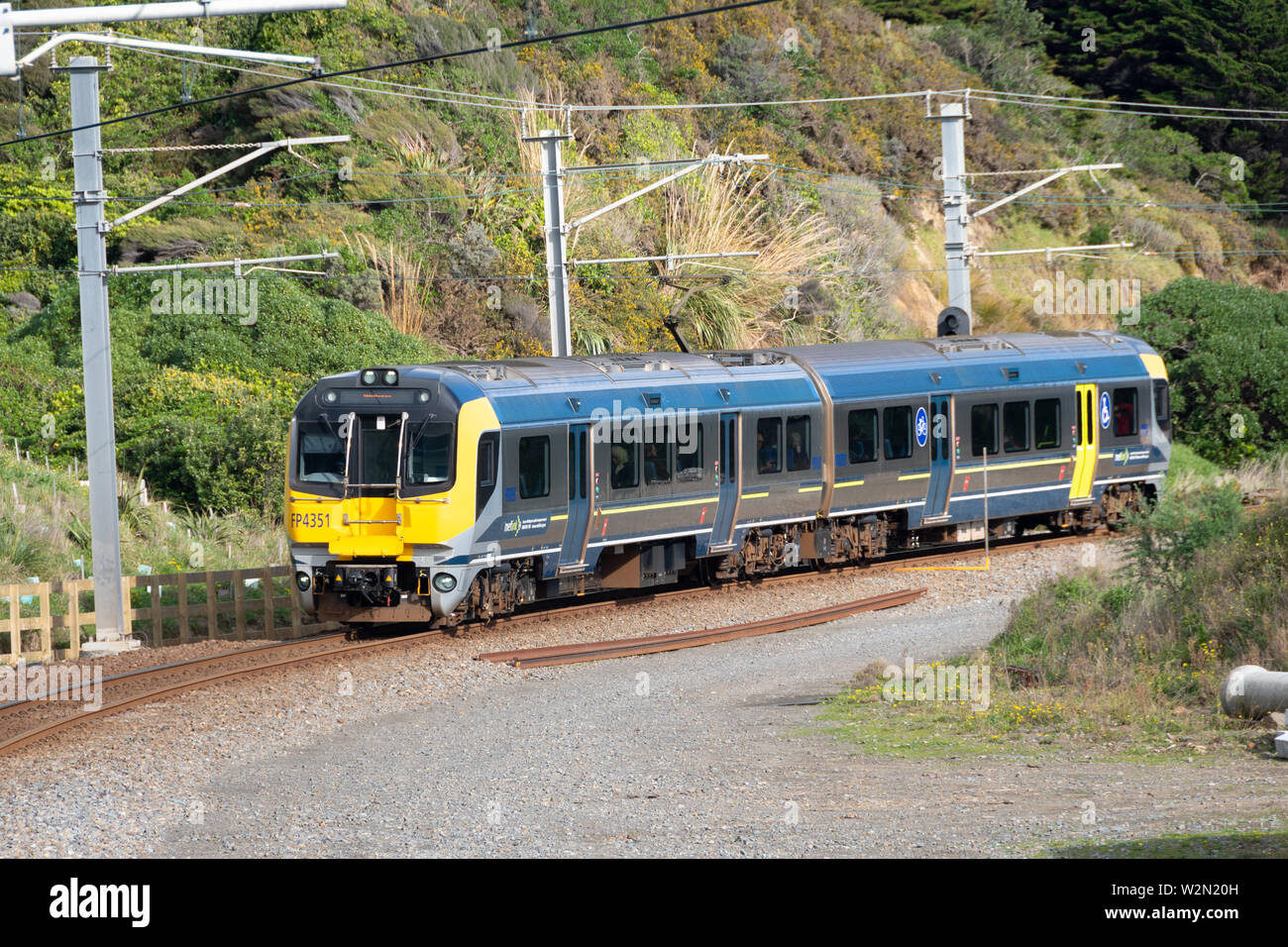 Wellington commuter train hi-res stock photography and images - Alamy