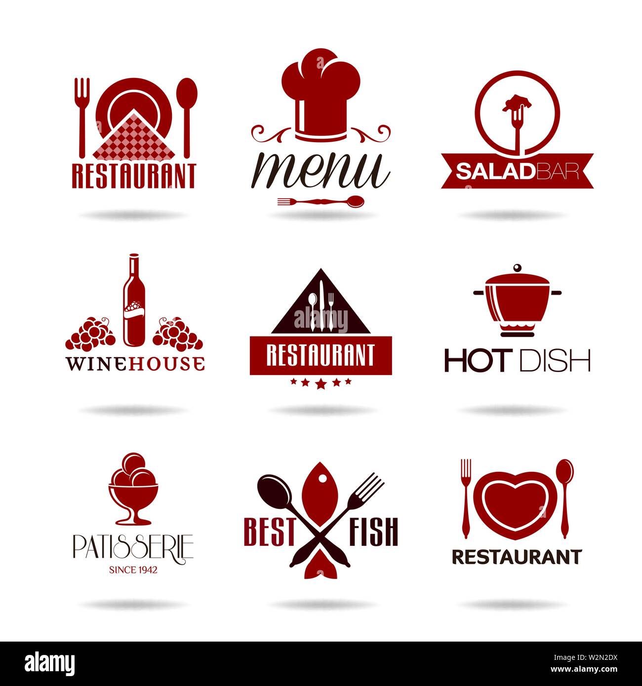 Delivering to restaurant Stock Vector Images - Alamy