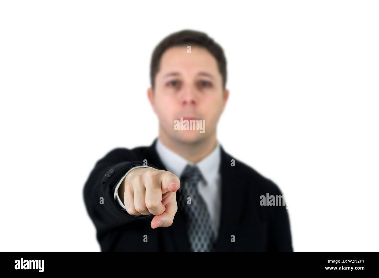 Finger pointing on black hi-res stock photography and images - Alamy