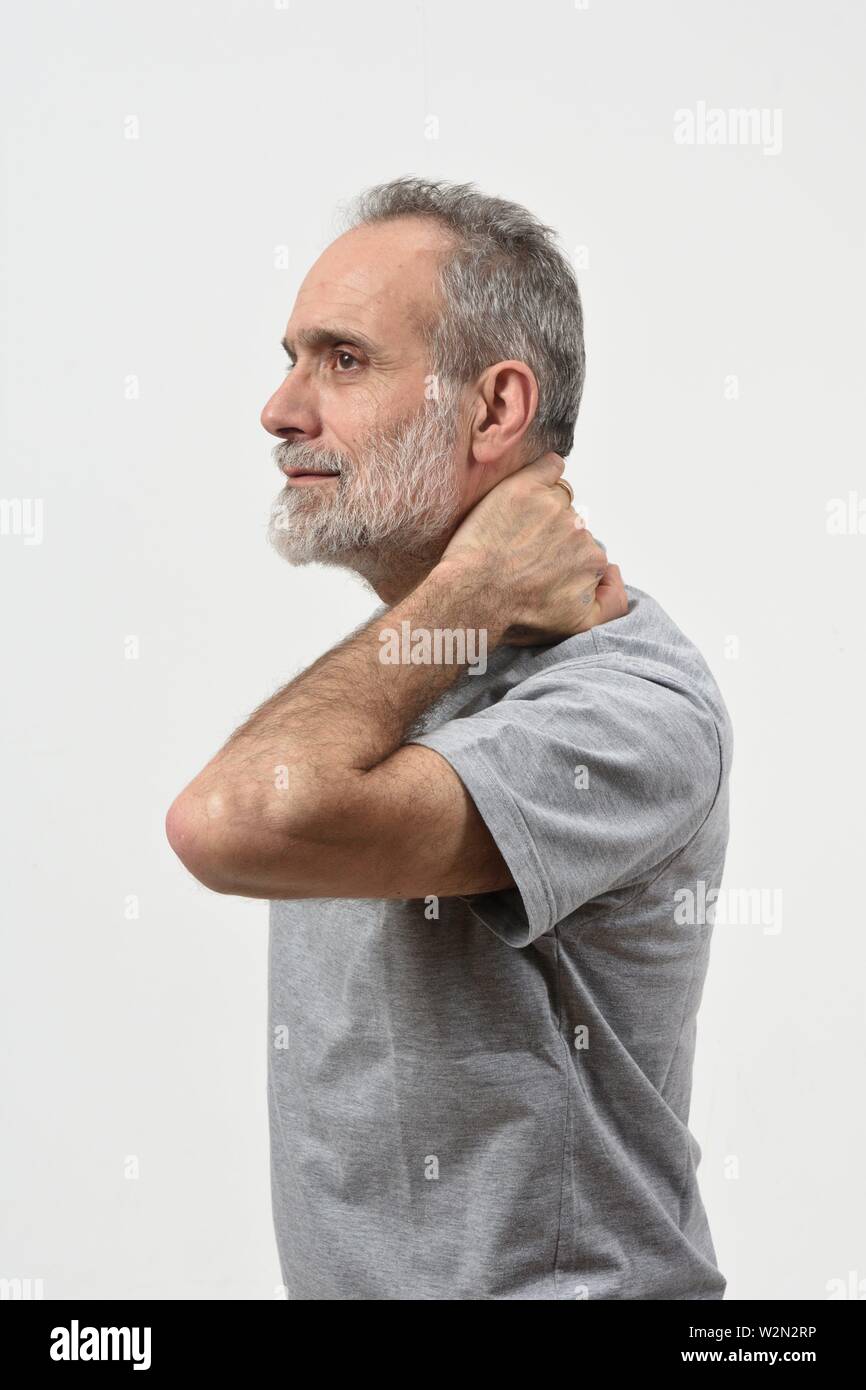 White nape on neck hi-res stock photography and images - Alamy