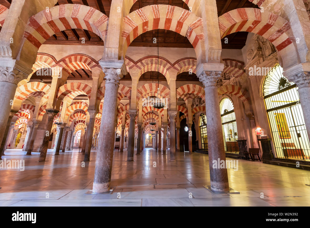 Cordoba, Spain - July 7, 2019 : The Great Mosque or Mezquita ...