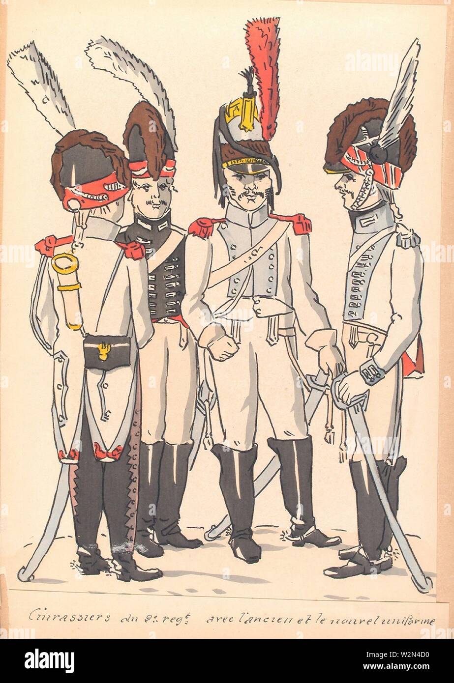 Cuirassiers uniform hi-res stock photography and images - Alamy