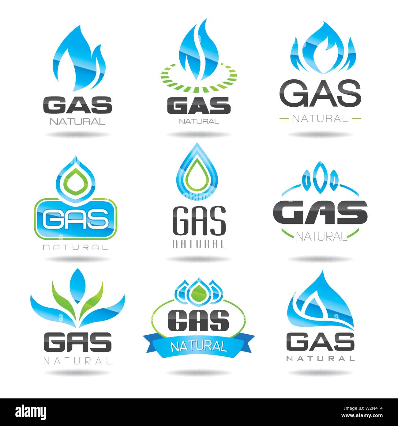 Gas industry symbols Stock Vector Image & Art - Alamy
