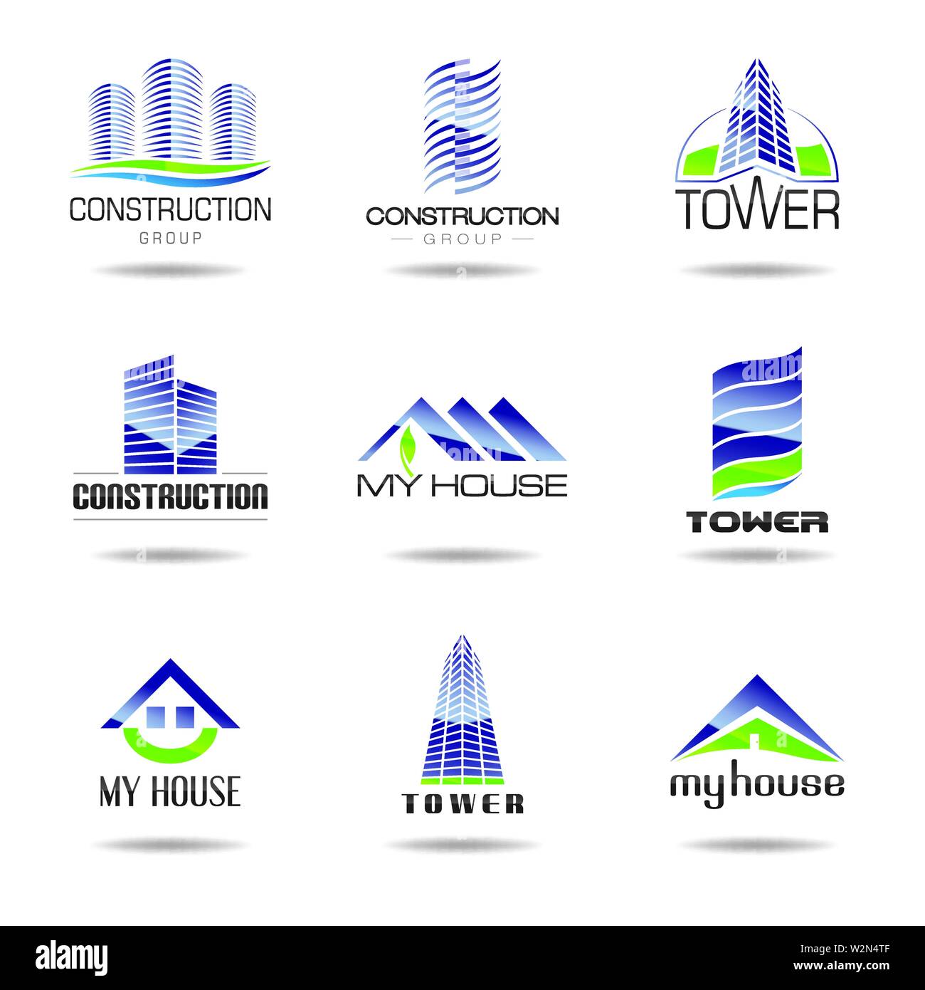 Construction motel Stock Vector Images - Alamy
