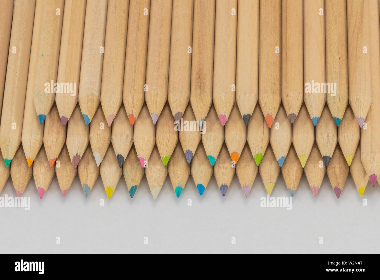Pile crayons hi-res stock photography and images - Alamy