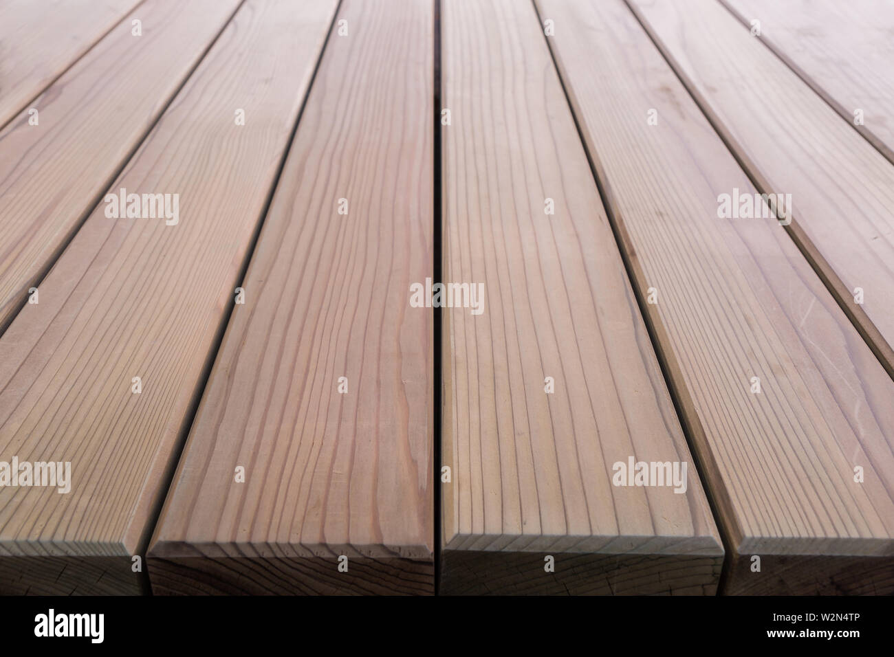 Vintage wood pattern perspective texture and background Stock Photo - Alamy