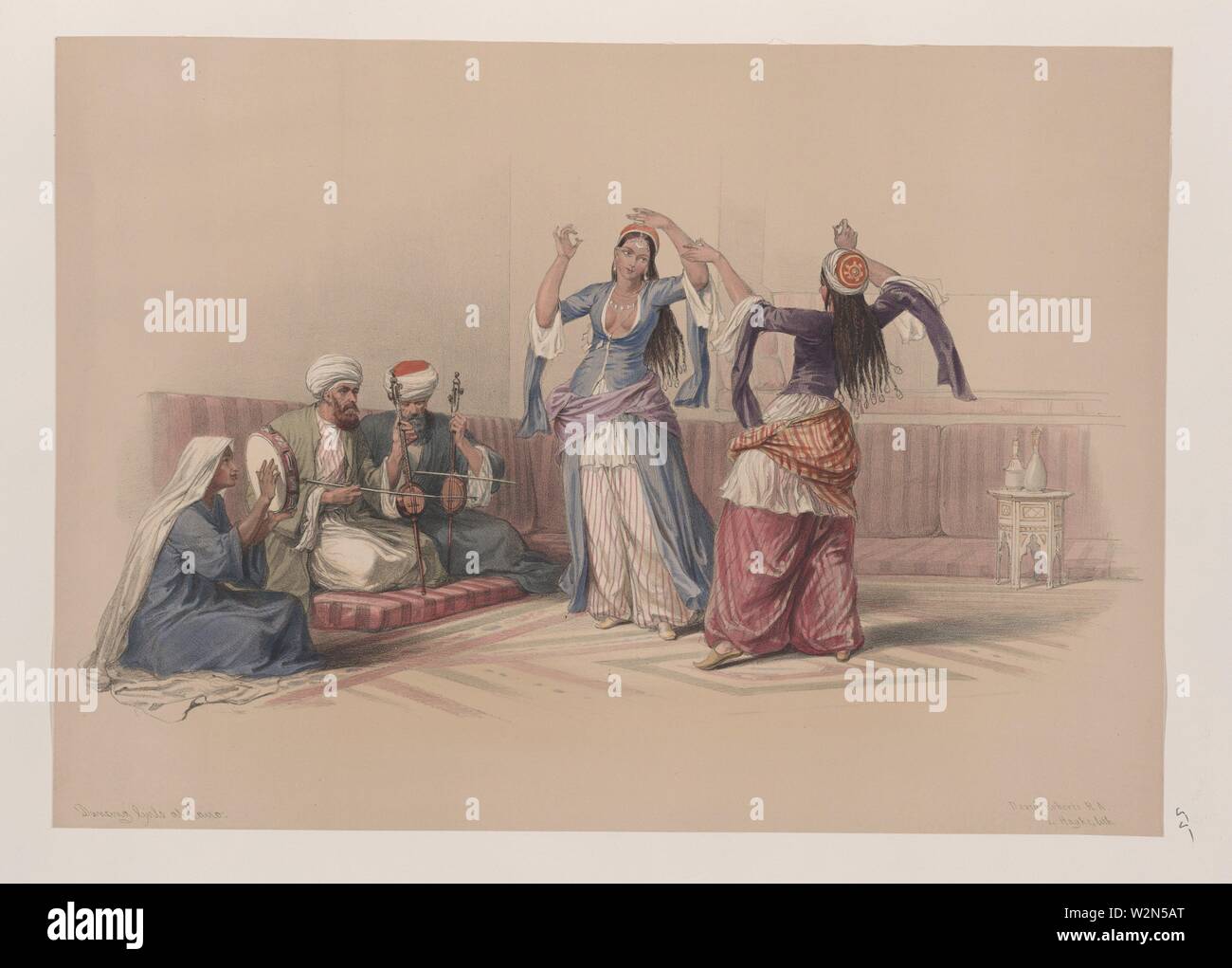 Egyptian dancing girls hi-res stock photography and images - Alamy