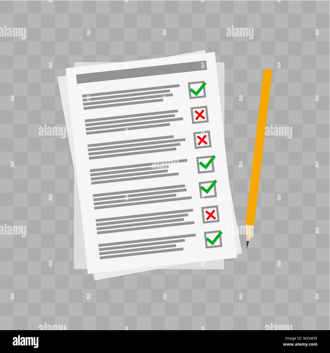 Exam papers student Stock Vector Images - Alamy