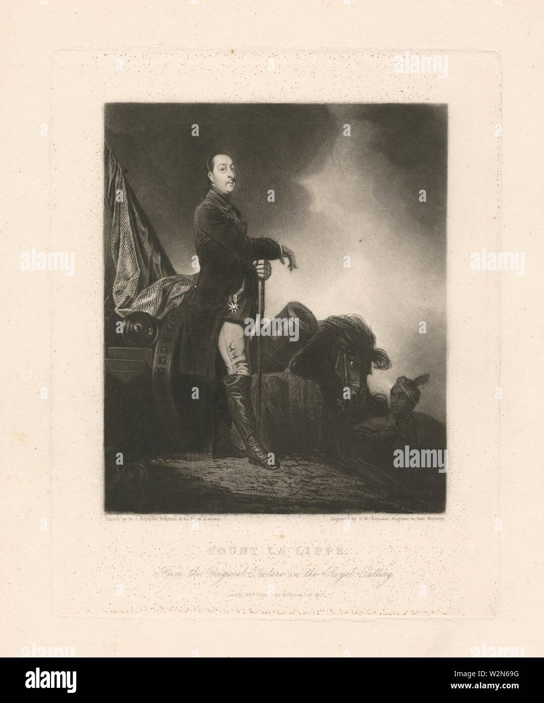 Count La Lippe from the original picture in the Royal Gallery. Emmet ...