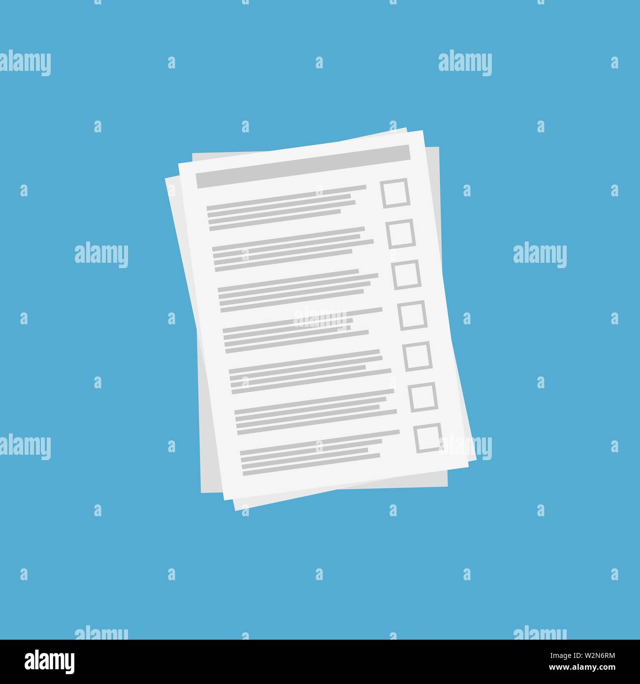Exam papers student Stock Vector Images - Alamy