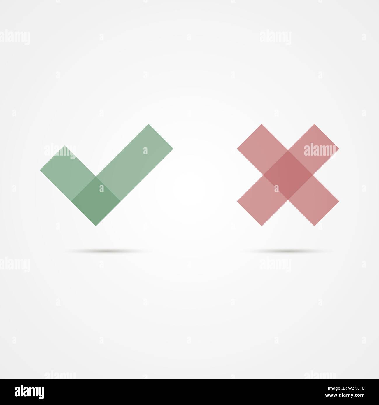 Check mark icons signs. Vector eps10 illustration Stock Vector Image ...