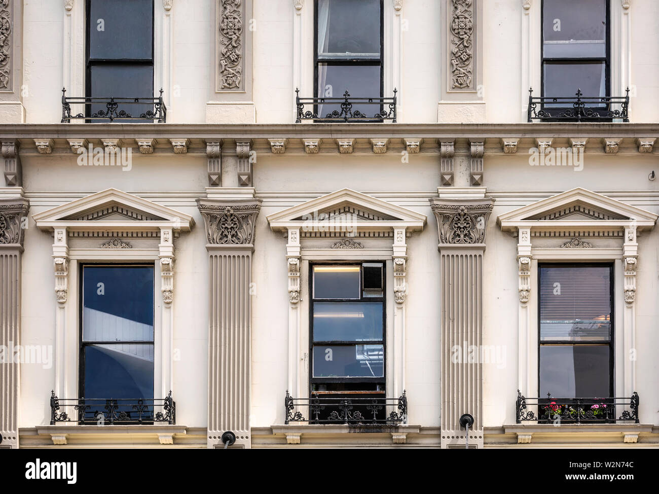 Historic Dunedin building at South island of New Zealand Stock Photo ...
