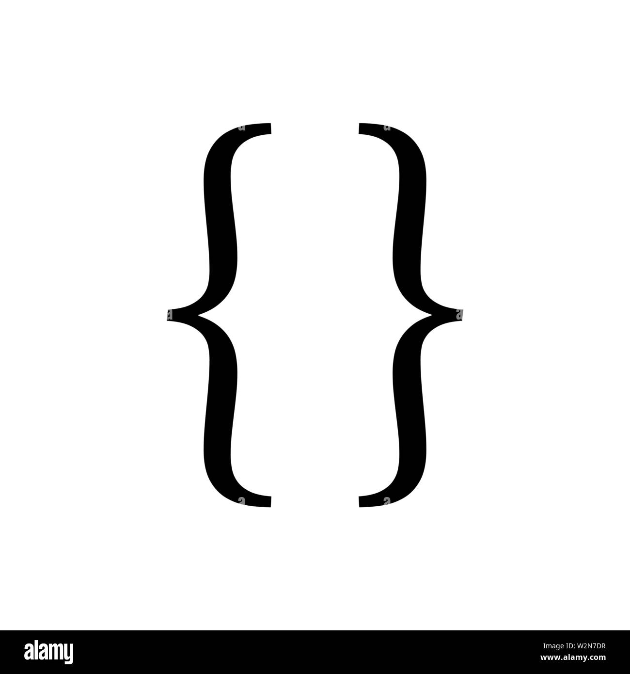 Quotes icon sign isolated on background. Vector Stock Vector Image ...