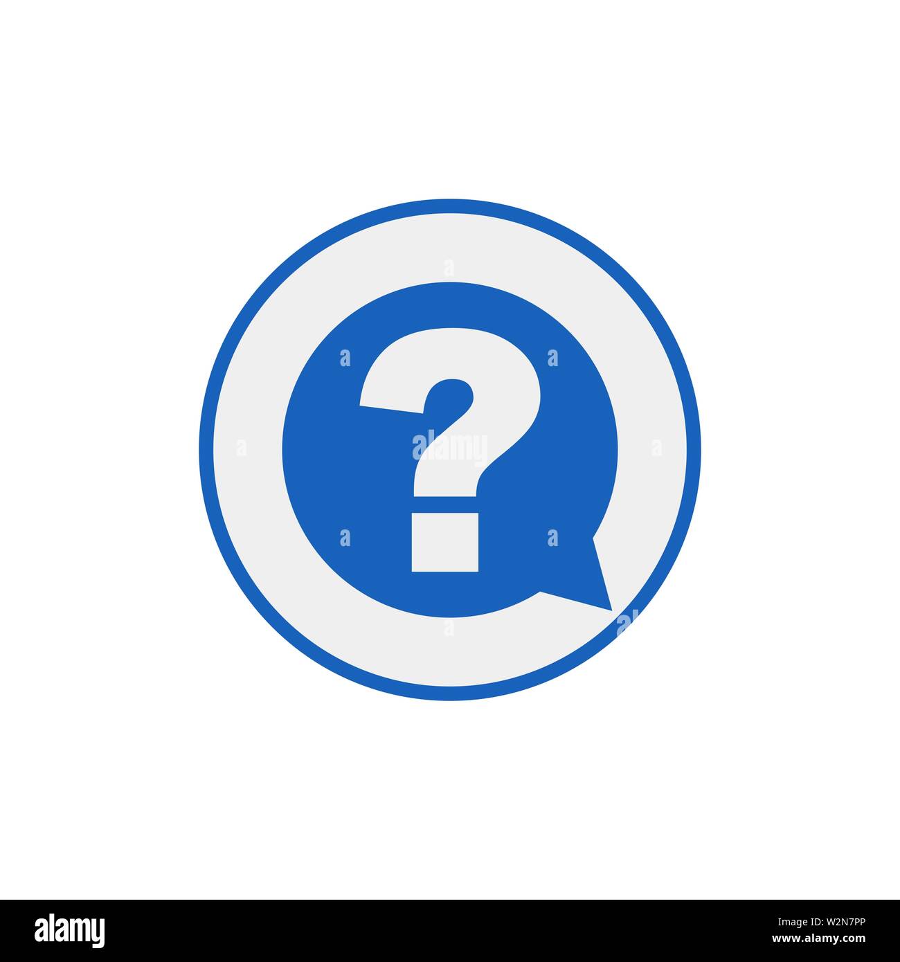 Question mark pictogram icon sign. Vector eps10 Stock Vector Image ...
