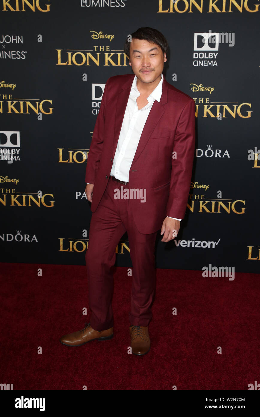 Hollywood, Ca. 9th July, 2019. Doua Moua, at The Lion King Film ...