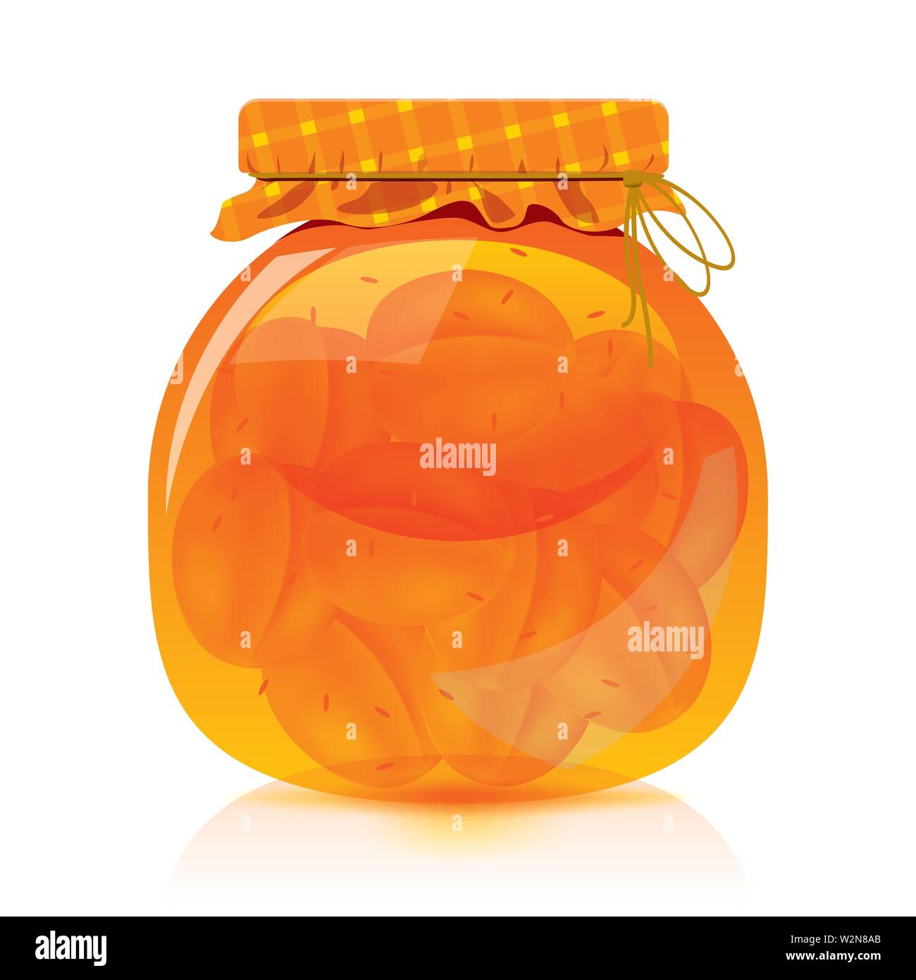 Jam jar Stock Vector Images - Alamy