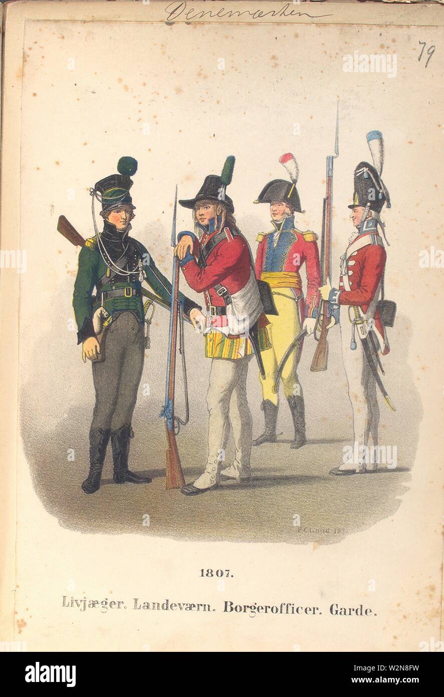 Denmark, 1800-14. Vinkhuijzen, Hendrik Jacobus (Collector). The ...