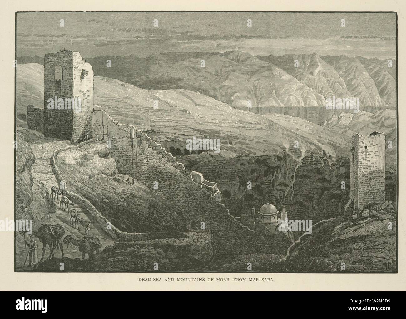 Dead sea mountains moab hi-res stock photography and images - Alamy