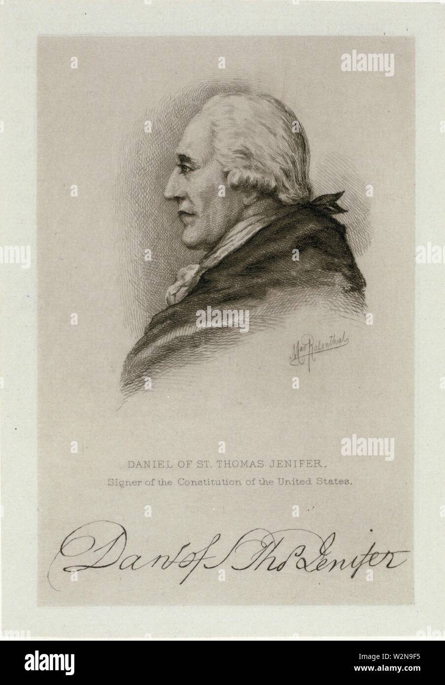 United states constitution signer hi-res stock photography and images ...