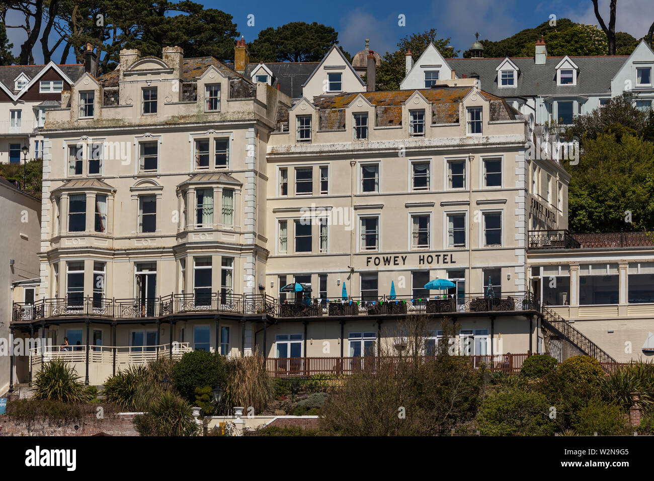 Harbour hotel fowey hi-res stock photography and images - Alamy