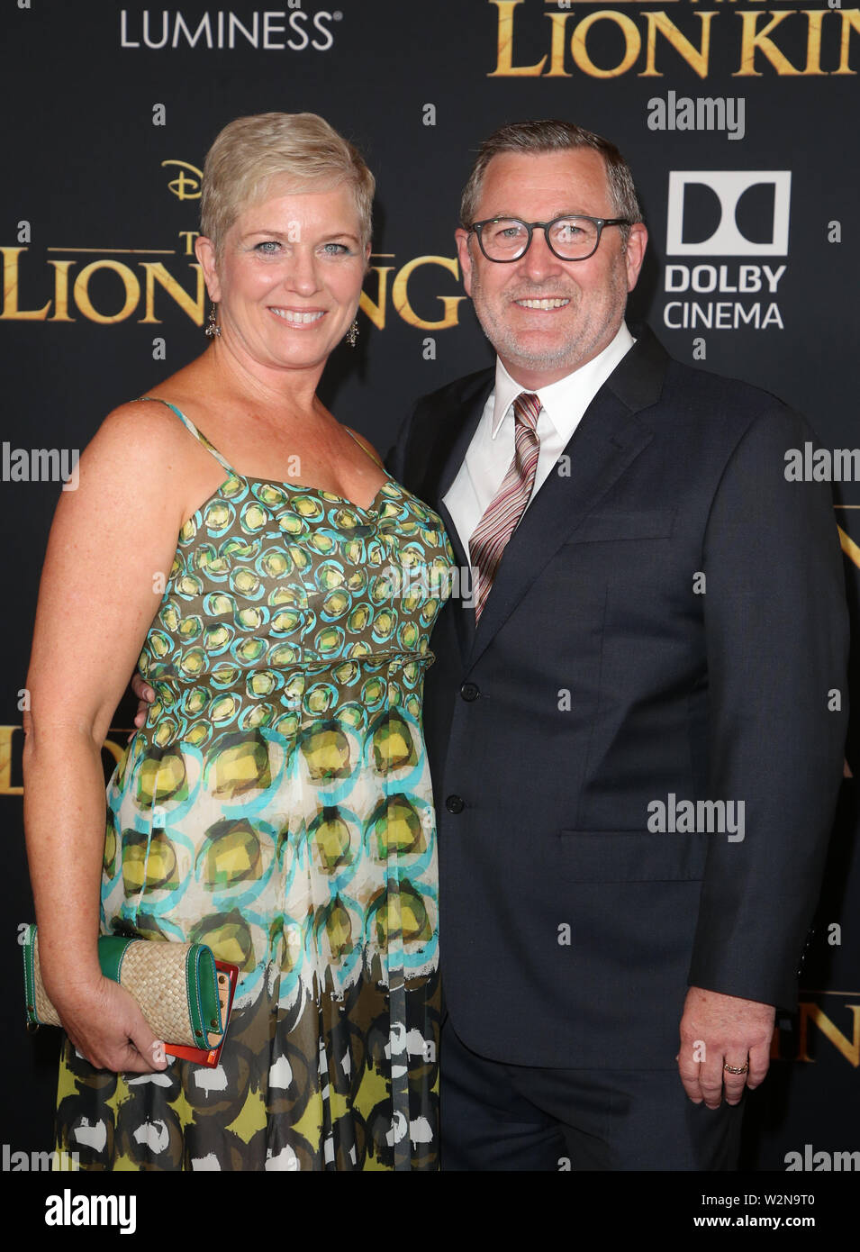 Hollywood, Ca. 9th July, 2019. Tom C. Peitzman, Guest, at The Lion King ...