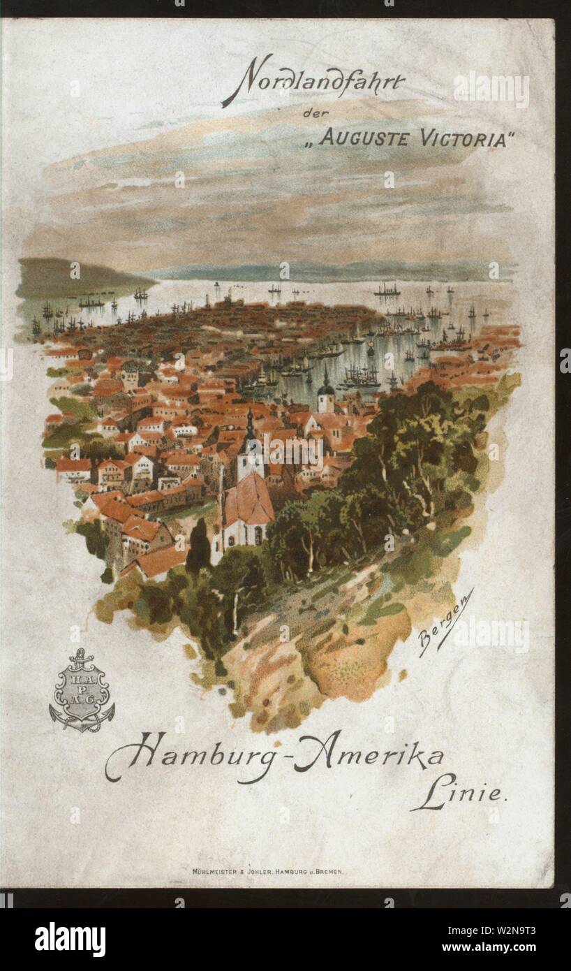Hamburg amerika line hi-res stock photography and images - Alamy