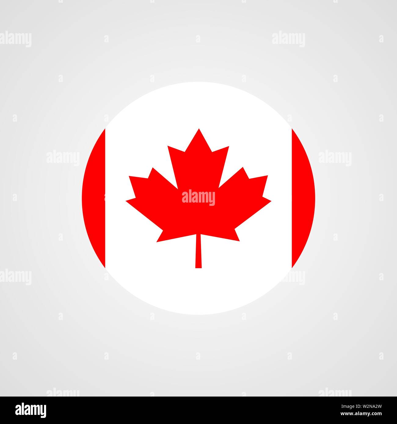 Canada flag sign with leaf. Icons. Vector Stock Vector Image & Art - Alamy