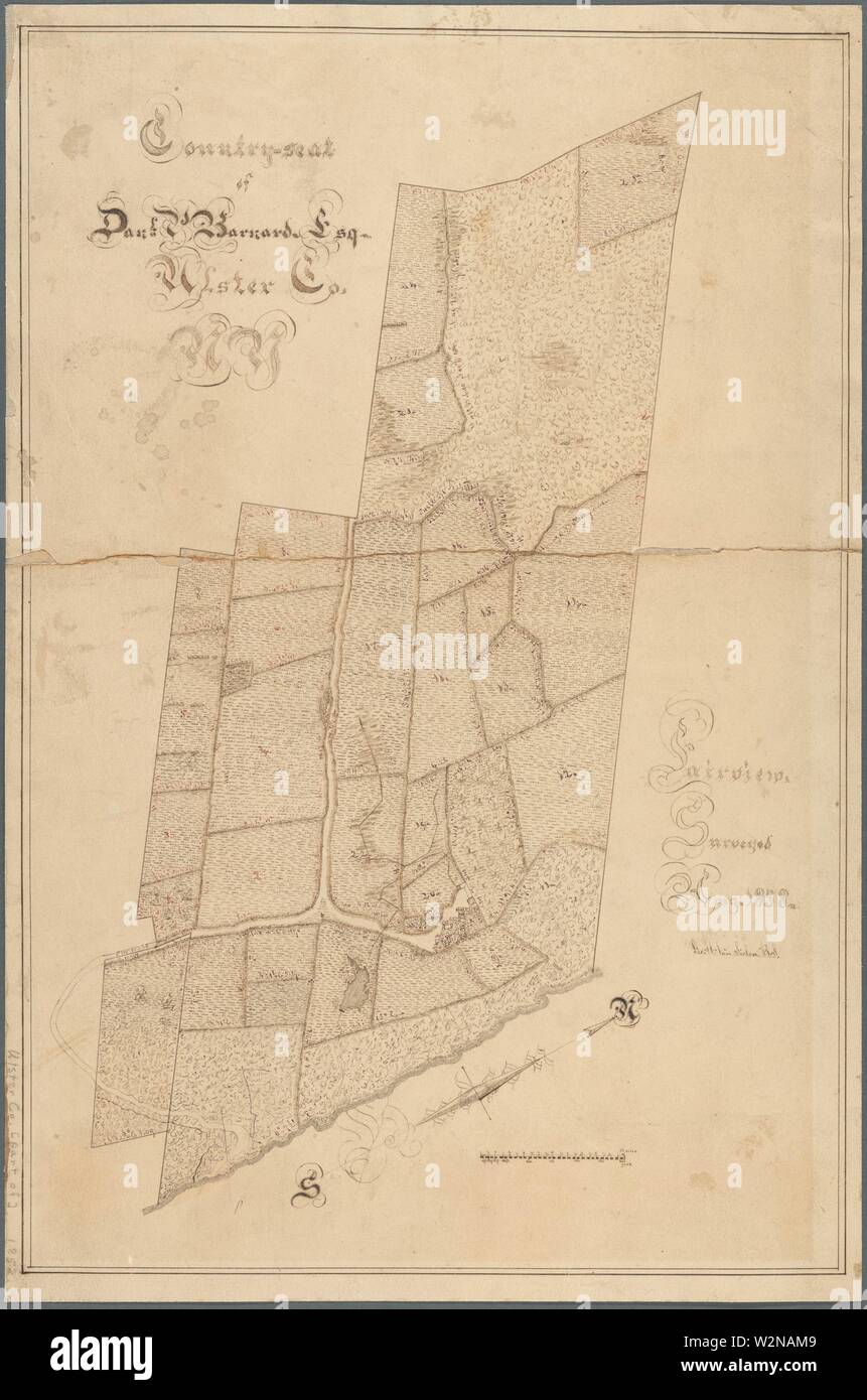 Map of new york 1840 hi-res stock photography and images - Alamy
