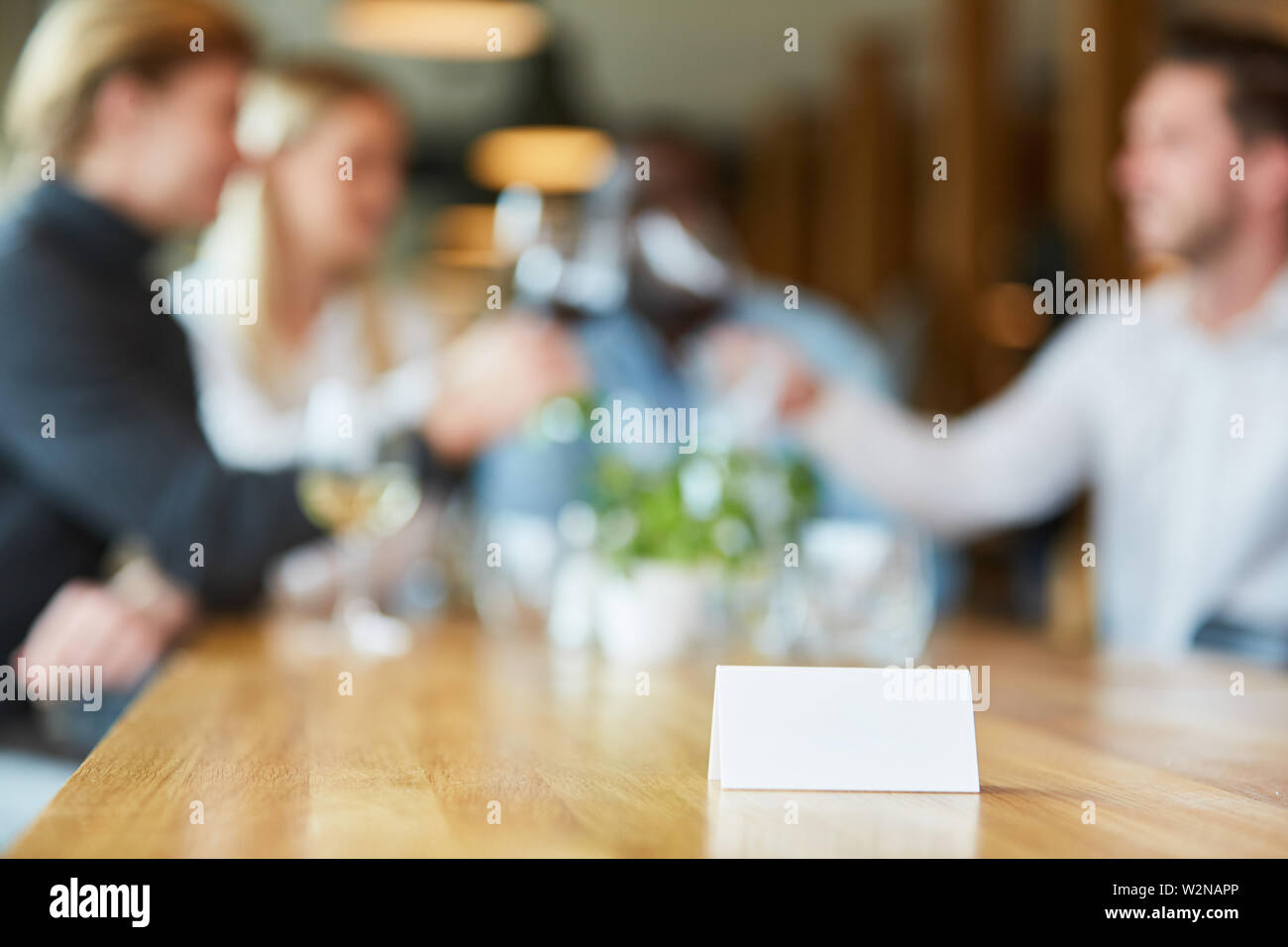 Table reservation hi-res stock photography and images - Alamy