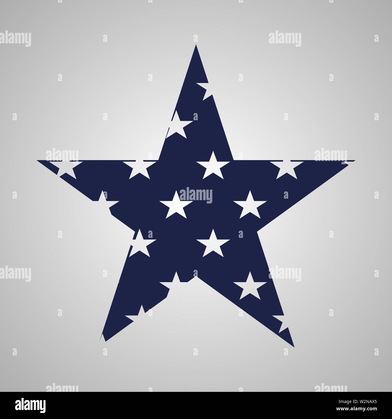 American united states stars background. Vector eps10 Stock Vector ...