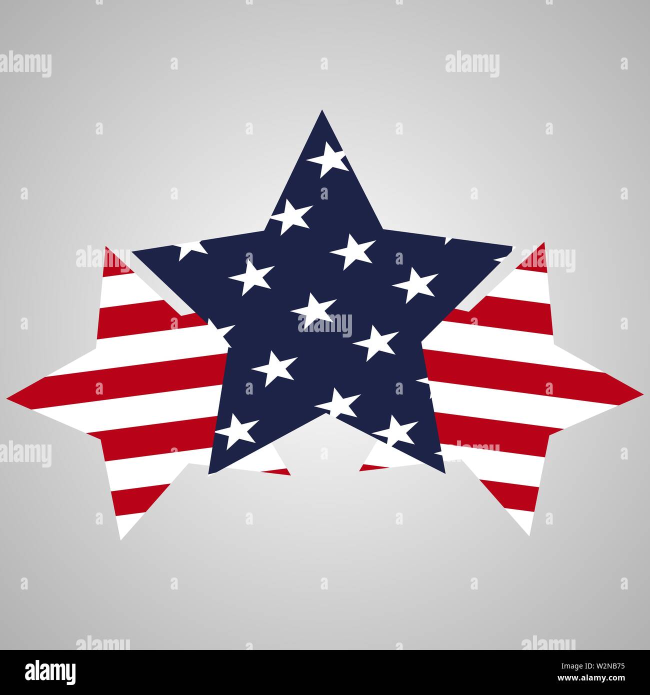 American united states stars background. Vector eps10 Stock Vector ...