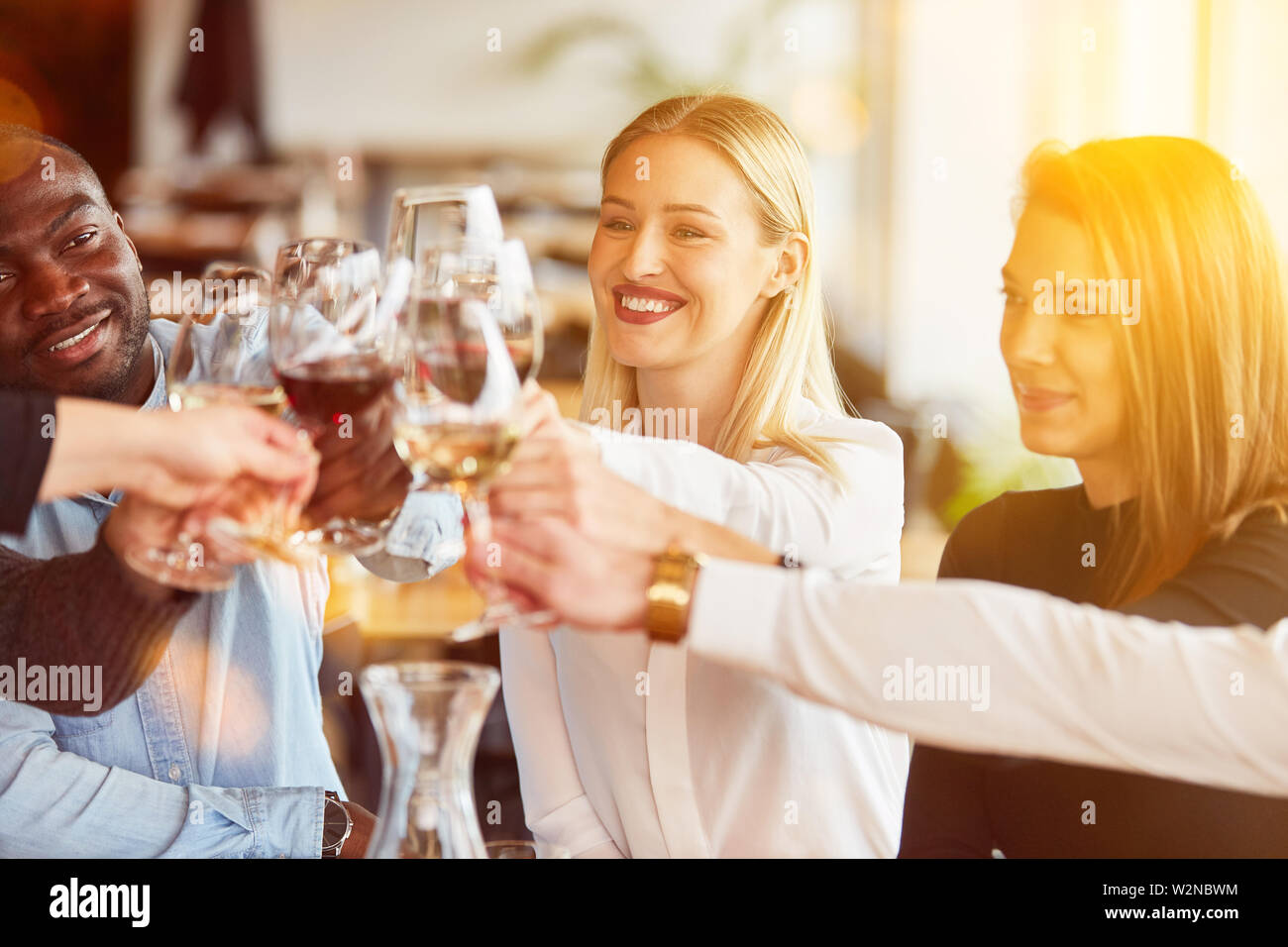 Happy birthday in a restaurant hi-res stock photography and images - Alamy