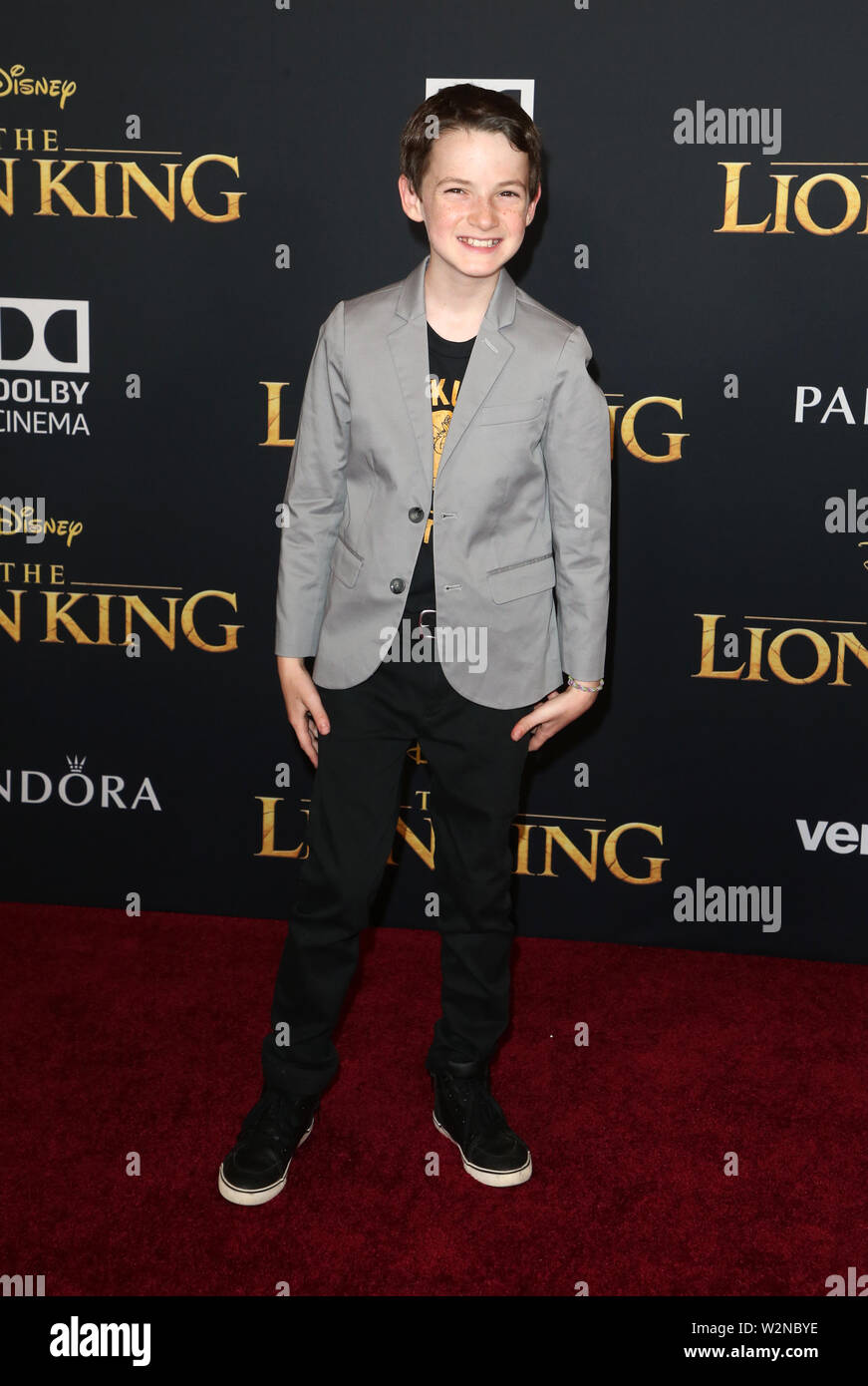 Hollywood, Ca. 9th July, 2019. Jason Maybaum, at The Lion King Film ...