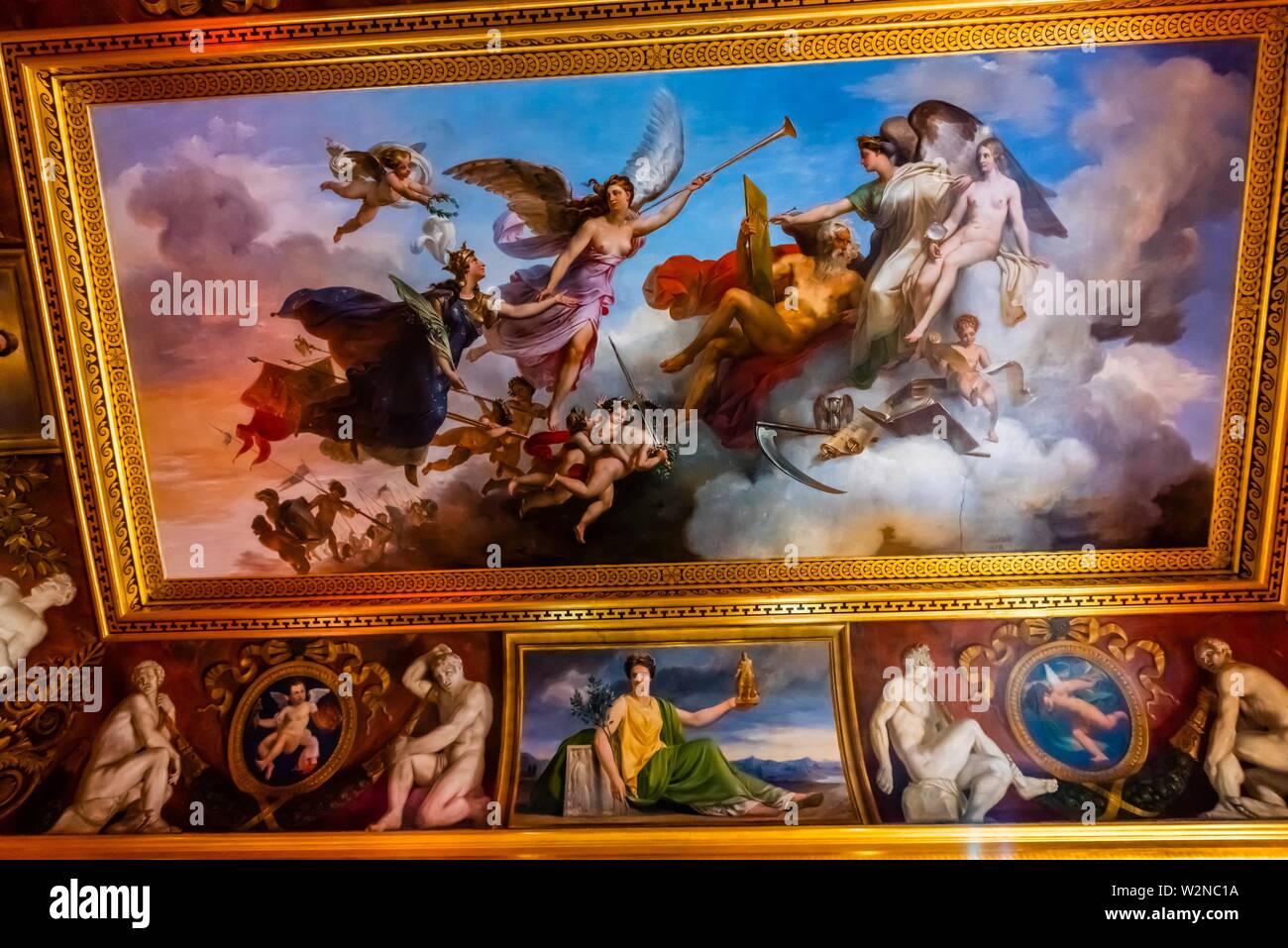Louvre Ceiling High Resolution Stock Photography and Images - Alamy