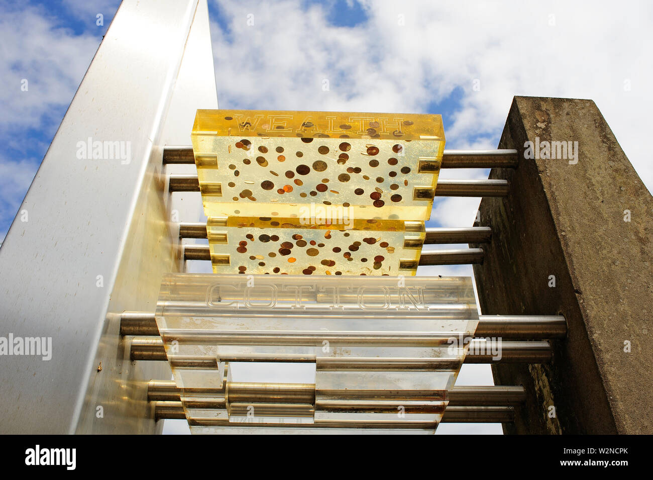 Slave Trade Arts Memorial Project sculpture Captured Africans on ...