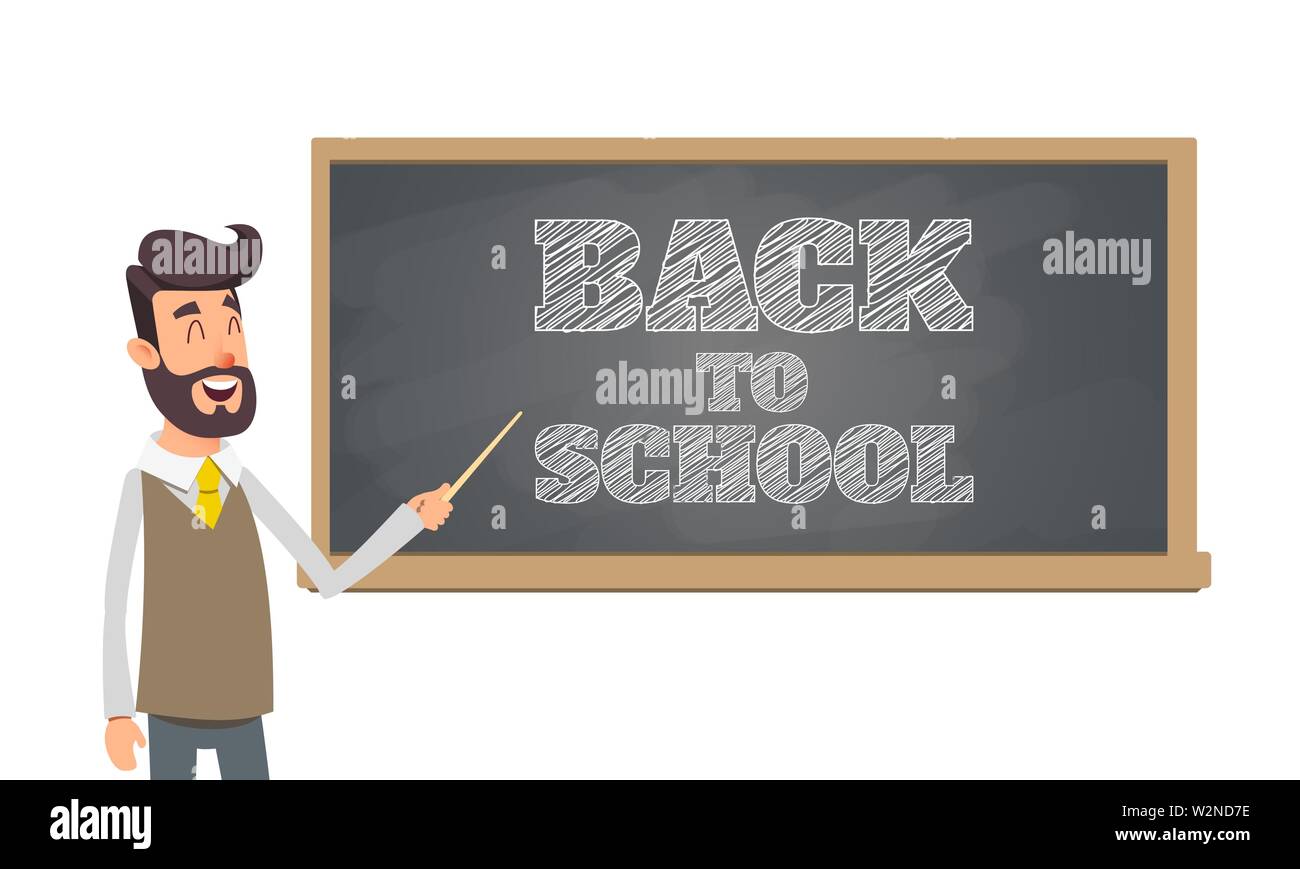 Design card back school Cut Out Stock Images & Pictures - Alamy