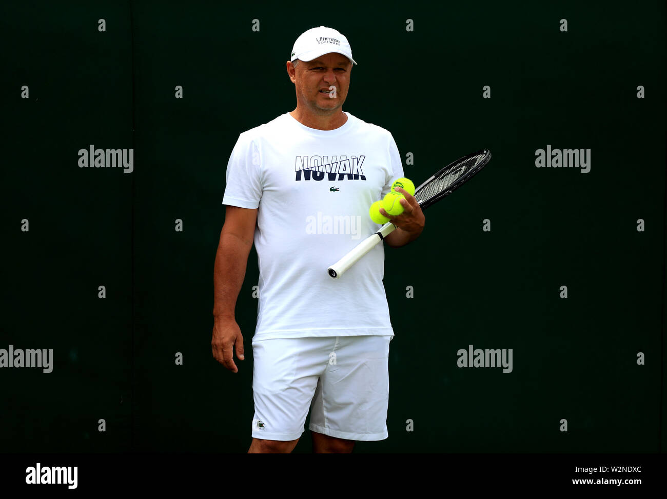 Marián vajda tennis coach hi-res stock photography and images - Alamy