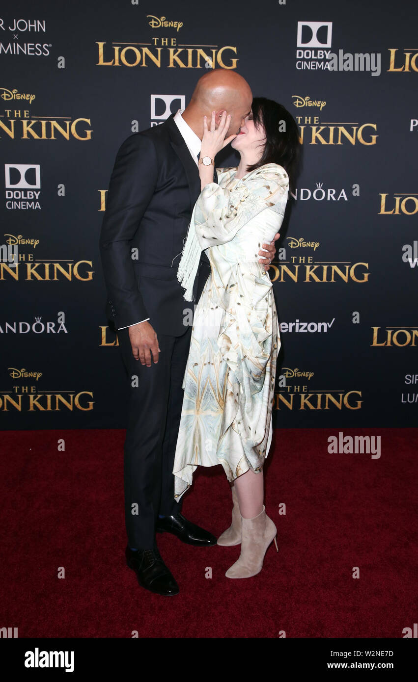 Hollywood, Ca. 9th July, 2019. Keegan-Michael Key, Elisa Key, at The ...